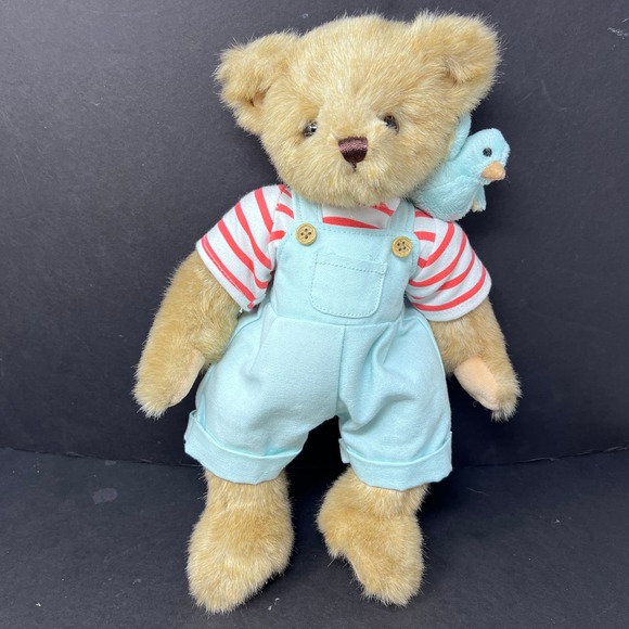 Bearington | Toys | Bearington Collection Bears Jay Blue Bird Overall ...
